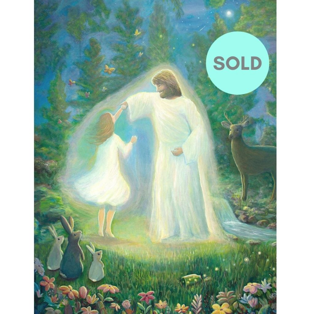 Paintings of Jesus - Dancing With Jesus - Original Artwork - Jan ...