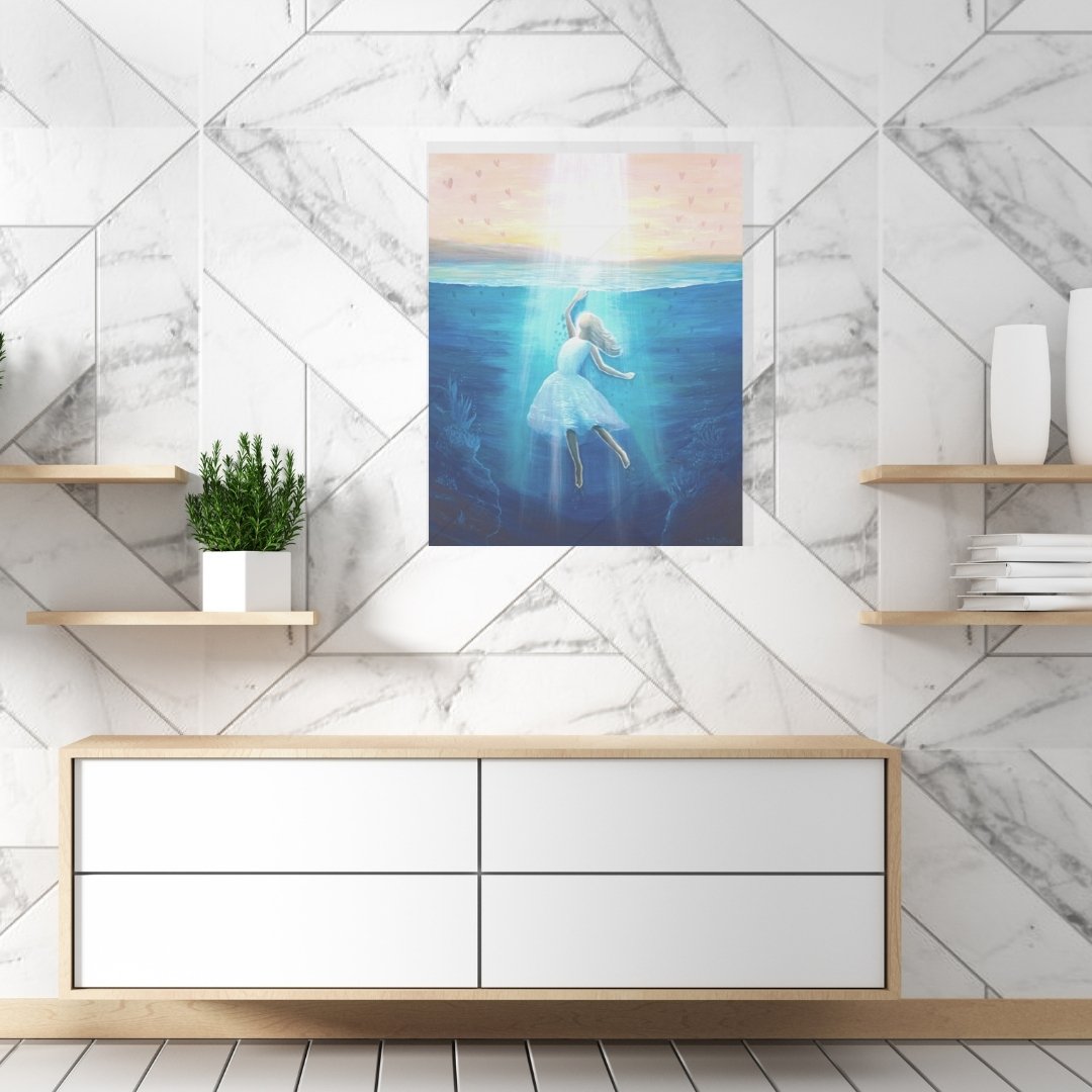 Art Print Paper - A Painted Prayer - Jan Tetsutani Art
