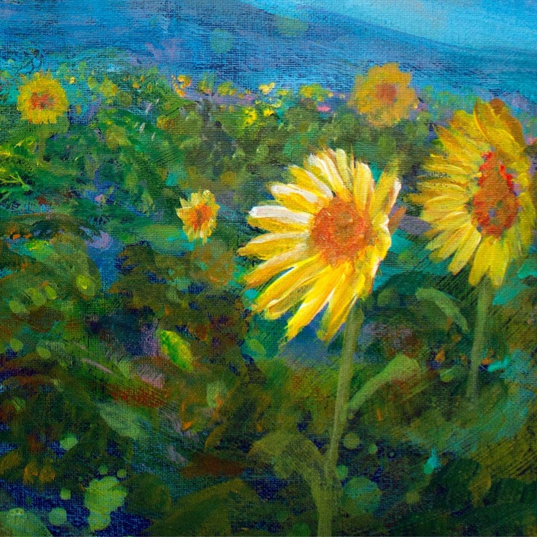 Sunflower Painting | The Power of a Seed |Original Acrylic Painting ...